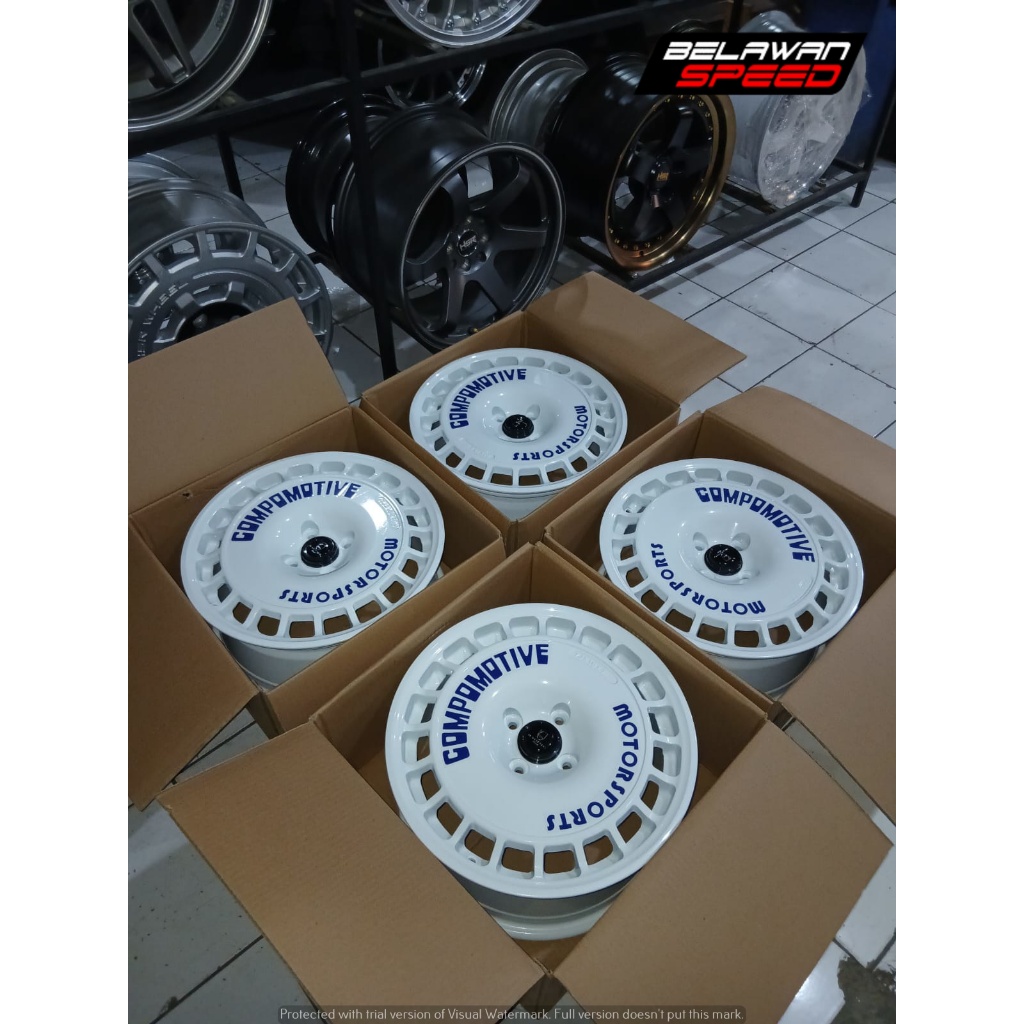Jual VELG MOBIL RACING COMPOMOTIVE RING 16 PCD 4X114,3 UNTUK AVANZA ...