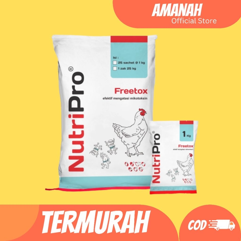 Jual Freetox 1 Kg - Efektif Atasi Mikotoksin ( Produk Dari Medion ...