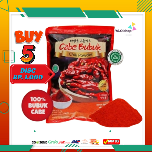 Jual JAVA SUPER FOOD Gochugaru - Bubuk Cabe Korea KASAR / Chili Powder ...