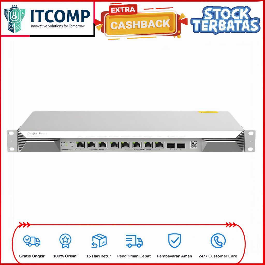 Jual Ruijie RG-EG1510XS 10 Port Gigabit SFP Cloud Managed Switch Router ...
