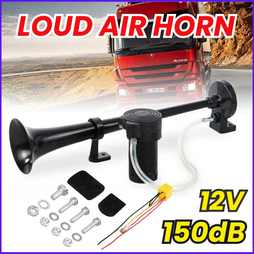 Jual KS COD HEYVO Klakson Angin Trompet Truk Mobil 12V Suara Kencang ...
