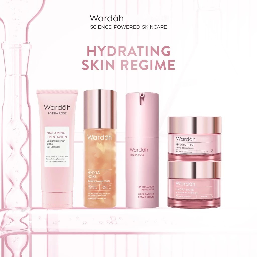 Jual WARDAH HYDRA ROSE SERIES LENGKAP | Shopee Indonesia