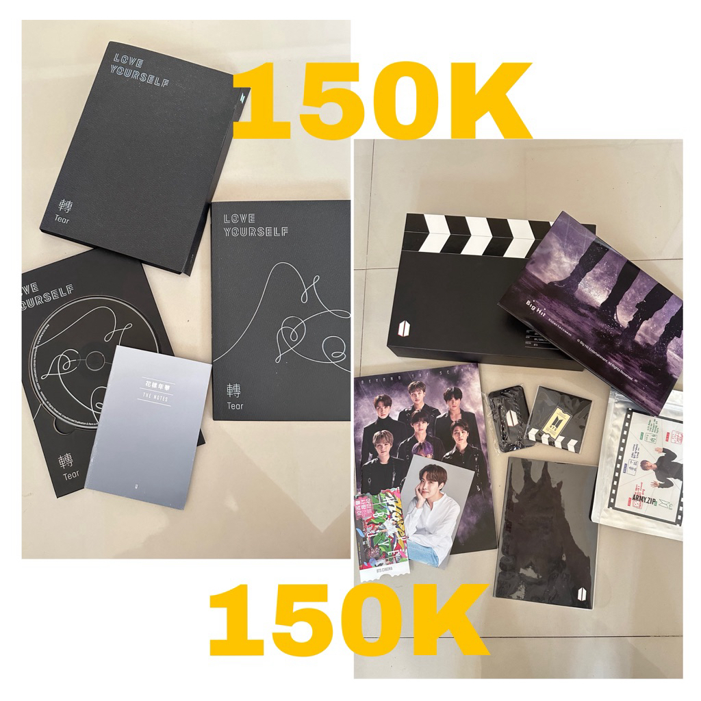 Jual BTS ARMY KIT 6th + ALBUM TEAR U (damage) | Shopee Indonesia