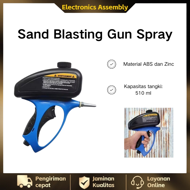Jual Sand Blasting Gun Spray Gun Sand Blaster Alat Semprot Sprayer ...
