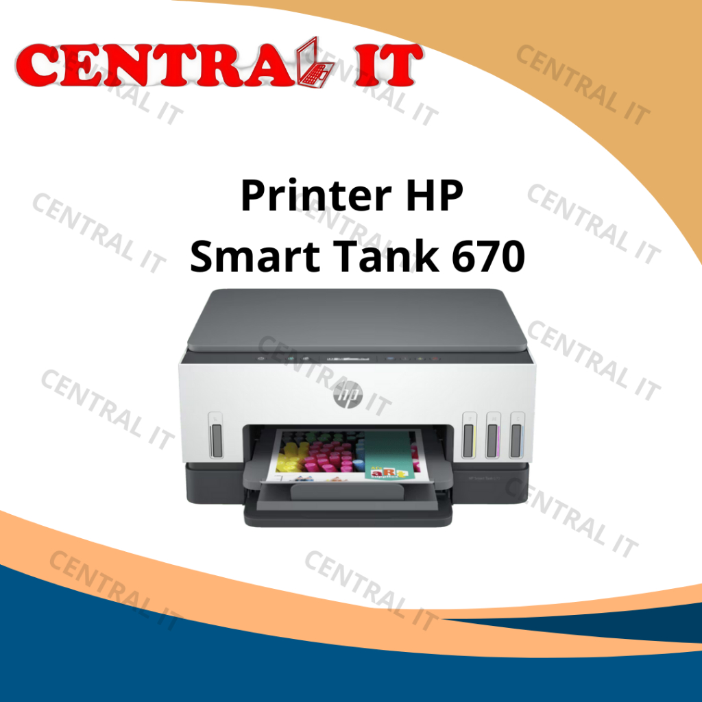 Jual Printer HP Smart Tank 670 All-In-One Garansi Resmi | Shopee Indonesia