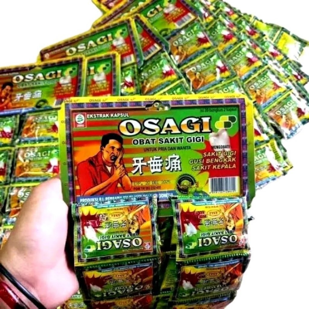 Jual Osagi Hijau Herbal Obat Sakit Gigi dan Gusi Ampuh Original 100% ...