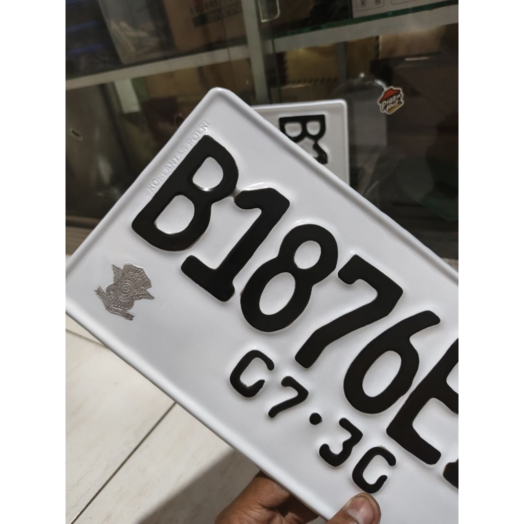 Jual JDM PLAT MOBIL VARIASI UKURAN 33×16 & 31×16 FONT BARU ( harga ...