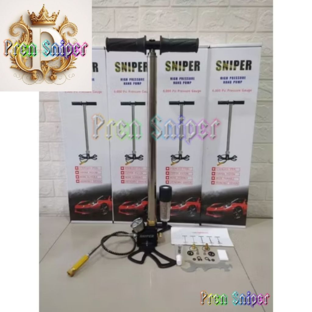 Jual Pompa PCP 6000psi Double Filter , Pompa PCP Sniper G3L, Pompa PCP ...