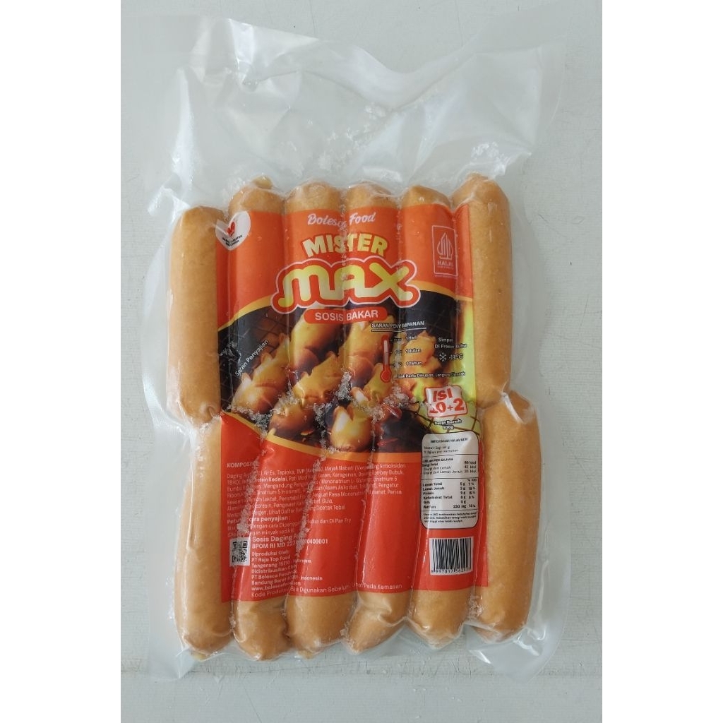 Jual Sosis Bakar Mister Max isi 8 dan 12 | Shopee Indonesia