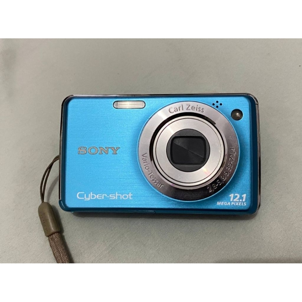 Jual Sony Cybershot W220 digicam blue camdig pocket camera digital ...