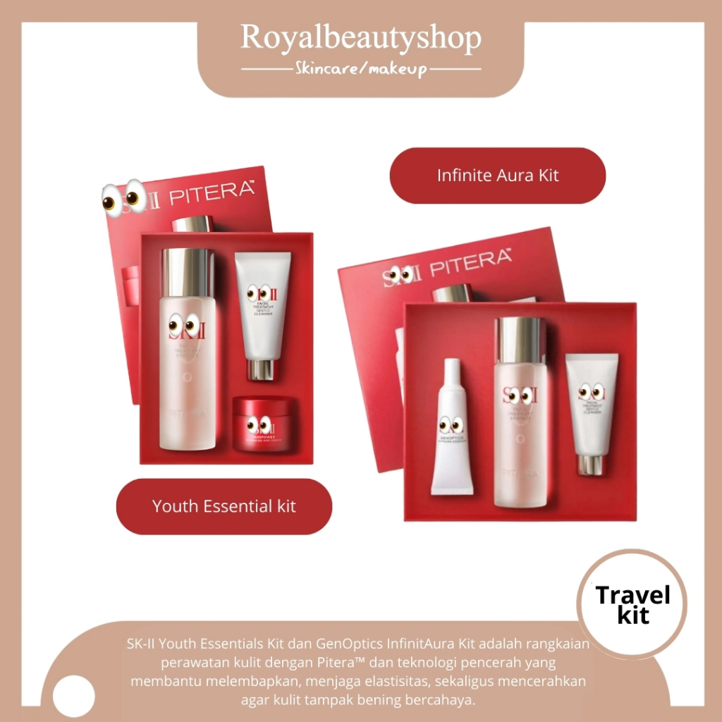 Jual #RBS# Original SK** PITERA YOUTH ESSENTIAL KIT/ ULTRA AURA KIT ...