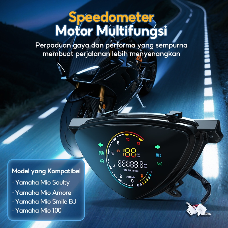 Jual Speedometer Mio Digital Spidometer Mio Sporty / Mio Smile ...