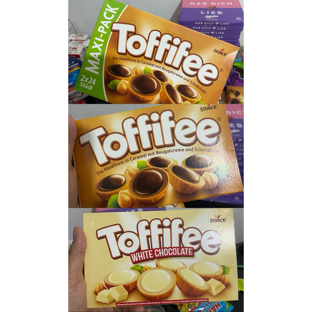 Jual Toffifee Chocolate German White, Caramel, and Maxi Pack | Shopee ...