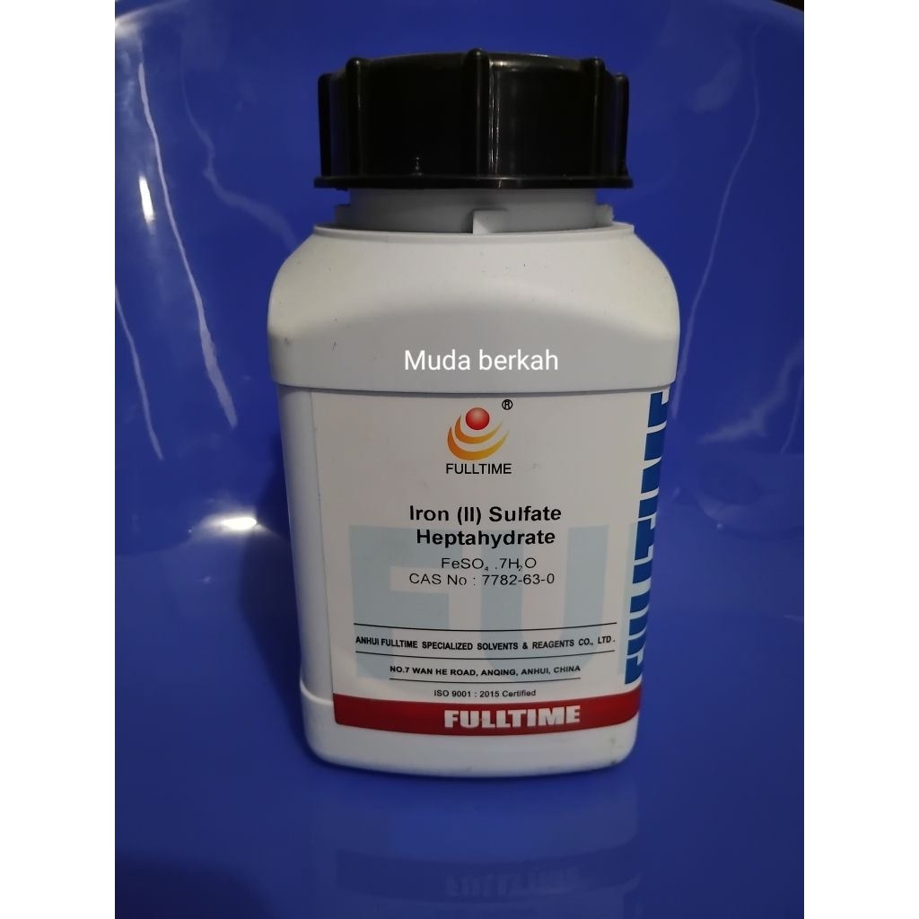 Jual Iron ll sulfat Heptahydrate/FeSO4.7H2O/Iron ll sulfat | Shopee ...