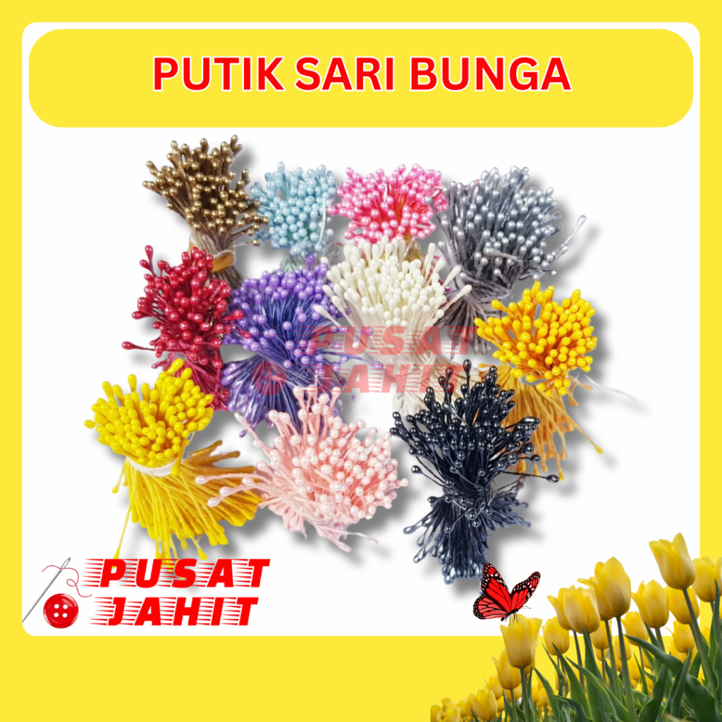 Jual KECIL - Putik Sari Bunga Kembang 100 pcs | Shopee Indonesia