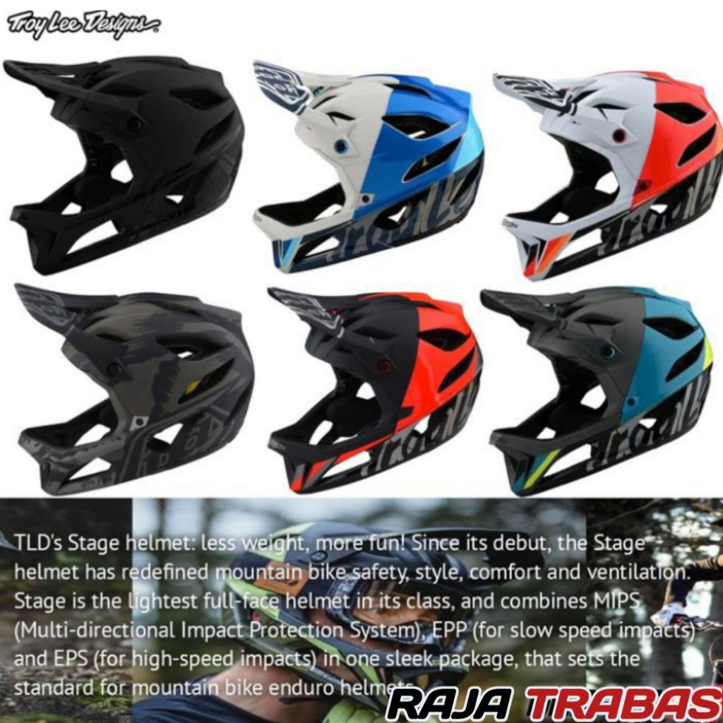 Jual HELM TLD STAGE / HELM MTB TLD STAGE /HELM DOWNHILL TLD/HELM TLD ...