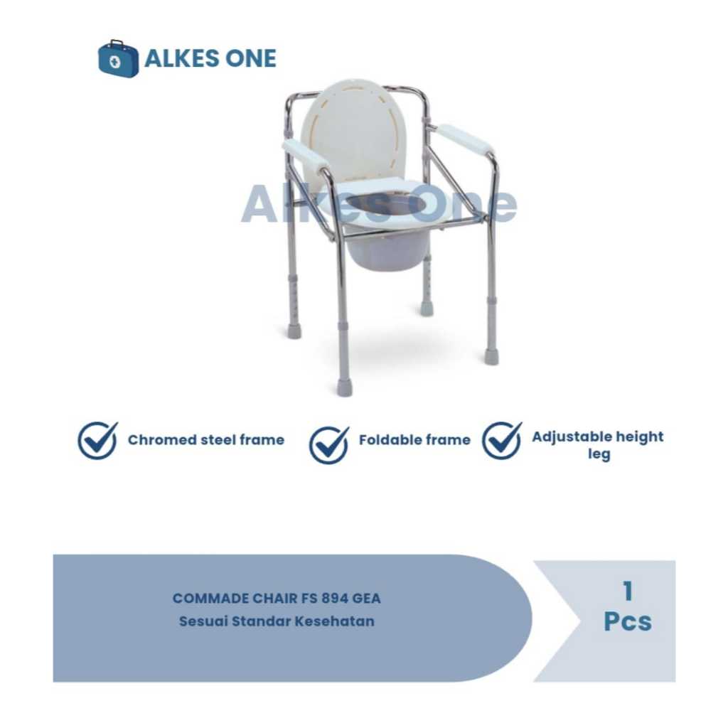 Jual Commode Chair FS894 GEA (Kursi BAB Tanpa Roda) | Shopee Indonesia