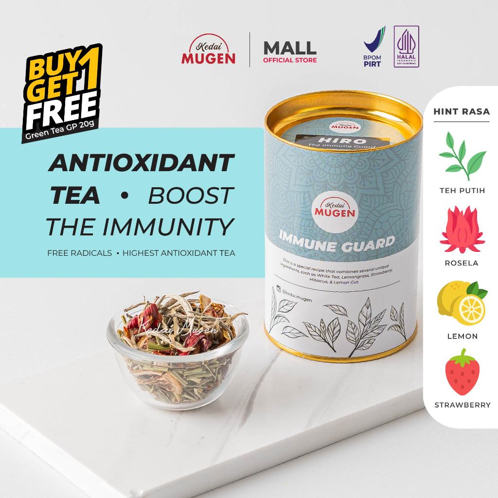 Jual Teh Pucuk Antioksidan Daya Tahan Tubuh/ Tea Blend - Immune Guard ...