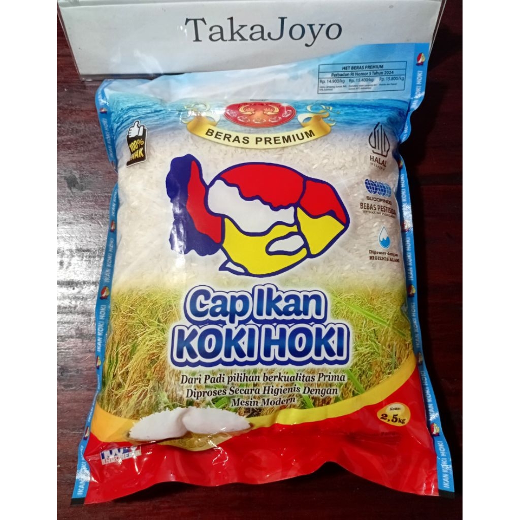 Jual BERAS PREMIUM CAP IKAN HOKI | Shopee Indonesia