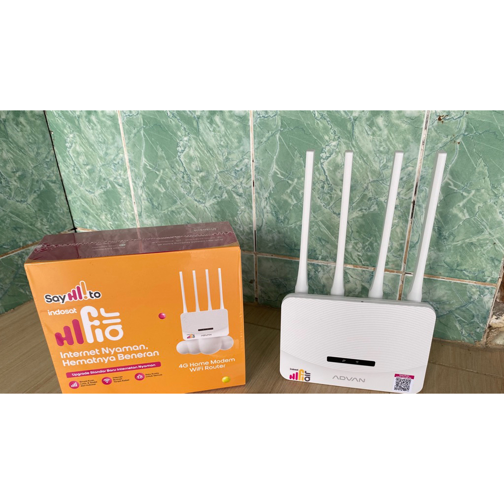 Jual MODEM WIFI PORTABLE HIFI AIR ADVAN + SIMCARD | Shopee Indonesia
