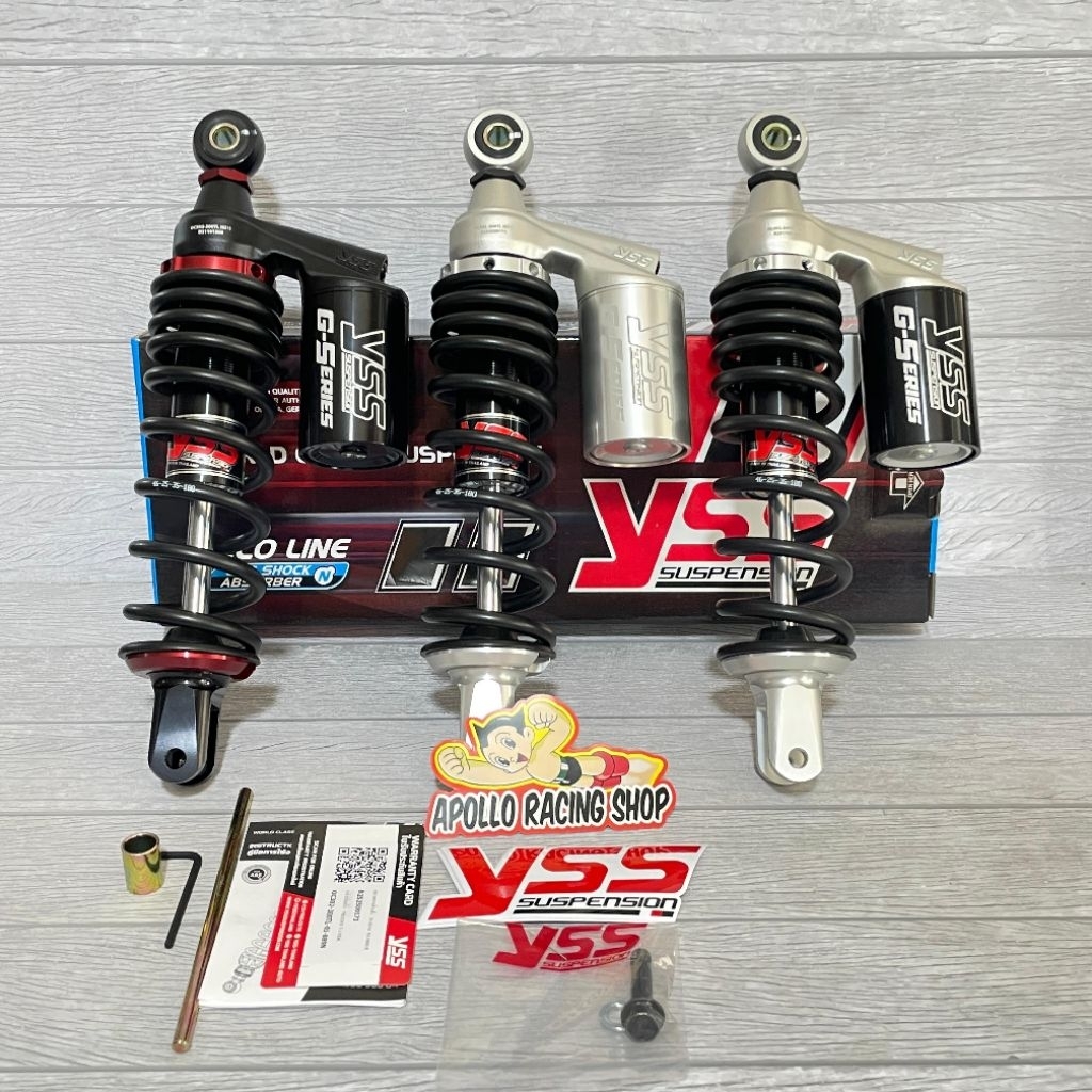 Jual SHOCK TABUNG YSS G-PLUS SERIES 300MM MIO SPORTY MIO SMILE MIO SOUL ...