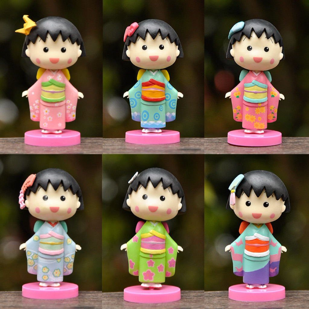 Jual Action Figure Chibi Maruko Chan Kimono | Shopee Indonesia