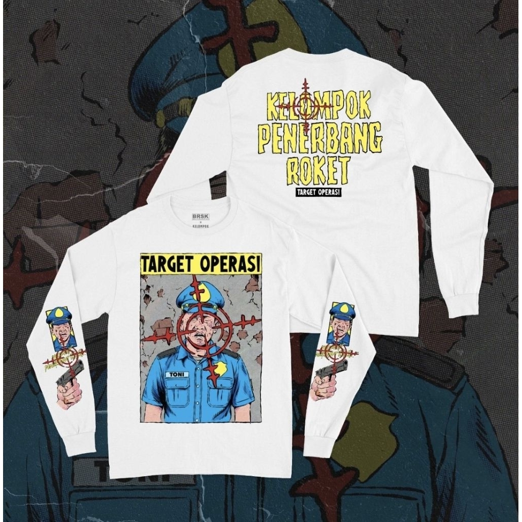 Jual Kelompok Penerbang Roket - Target Operasi Long Sleeve (Gratis ...
