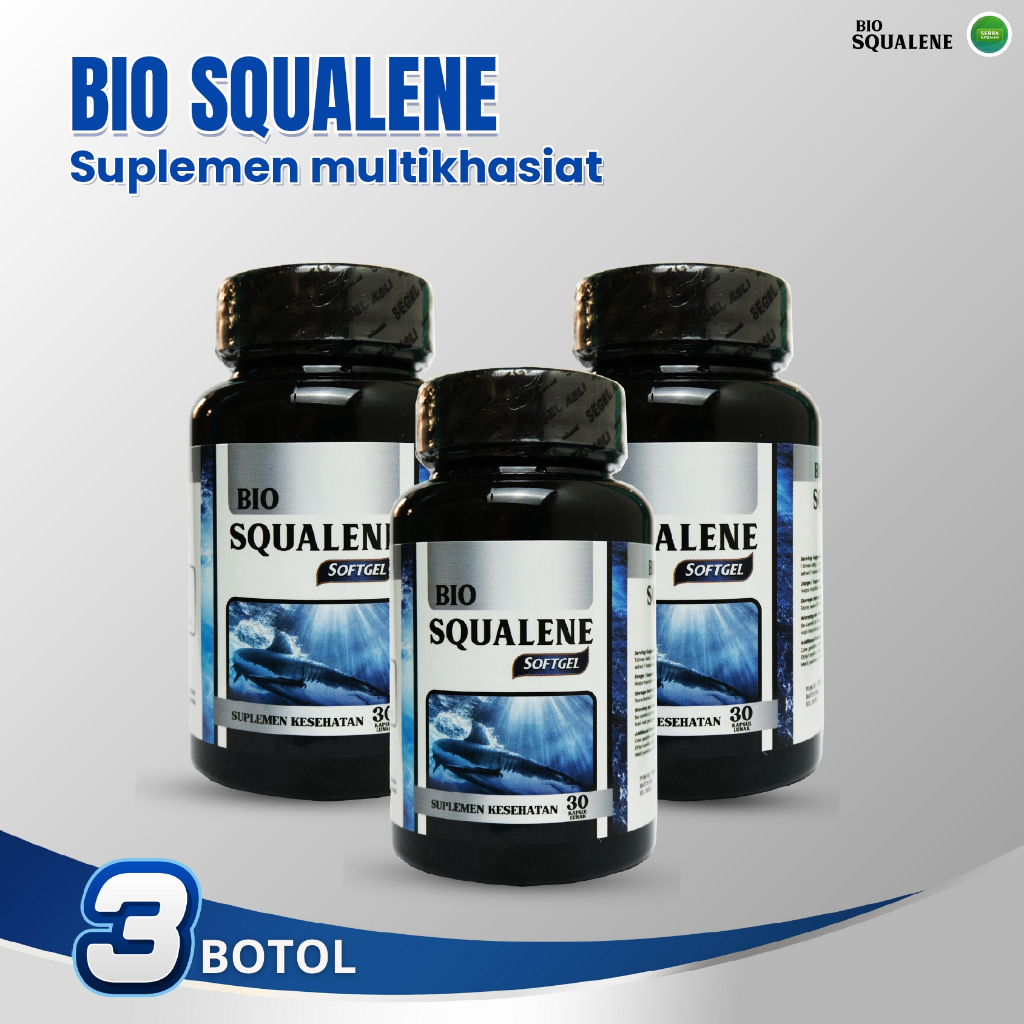 Jual Bio Squalene Ekstrak Minyak Hati Ikan Hiu Untuk Menjaga Kesehatan ...
