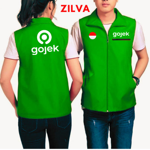 Jual Rompi Driver Ojol Gojek Baru 2025/Rompi Gojek Custom for Drivers ...