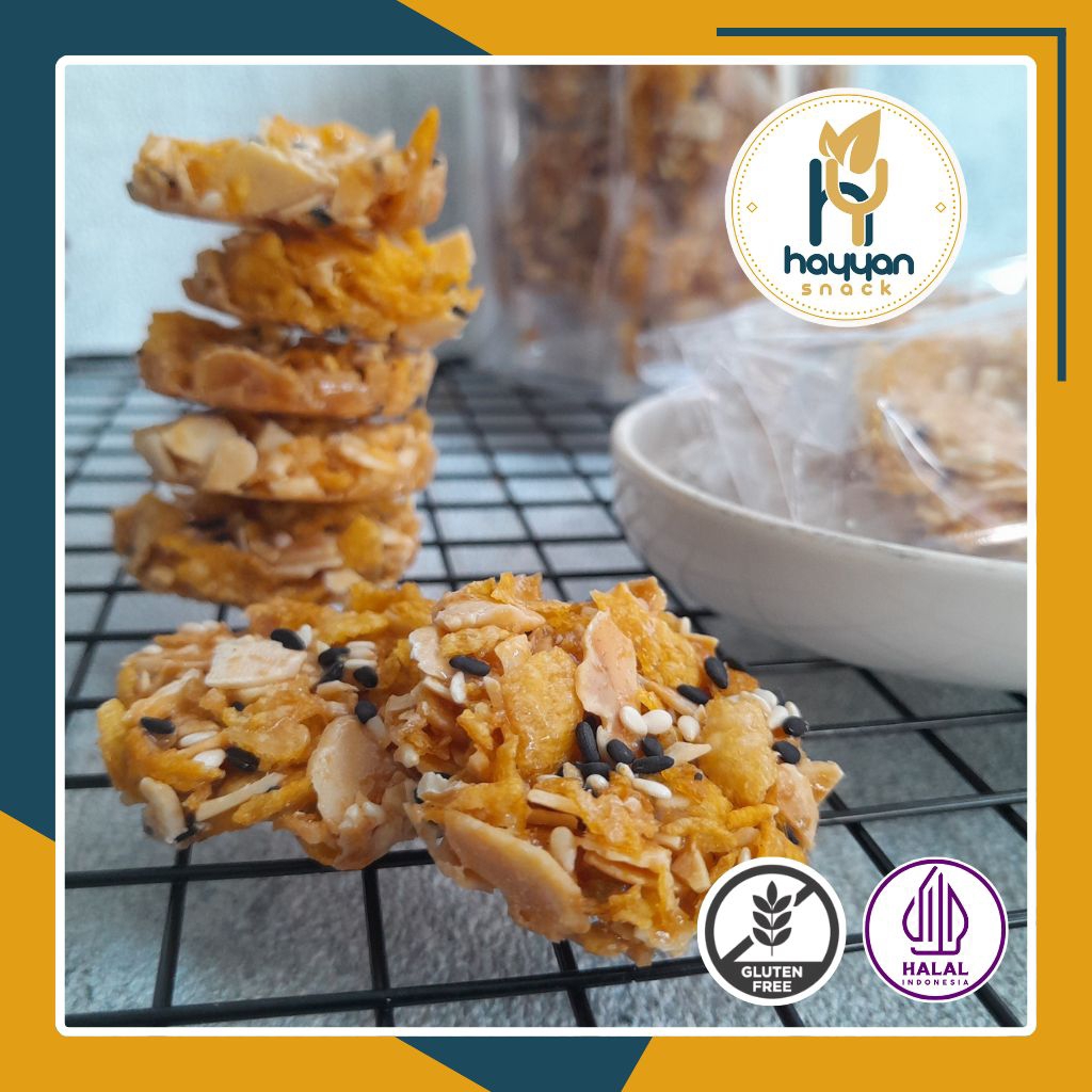 Jual Cornflake Cookies/Cornflake Almond Cookies/Almond Cookies ...