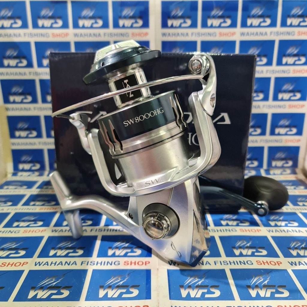 Jual Reel Shimano Saragosa SW 8000HG 2020 | Shopee Indonesia