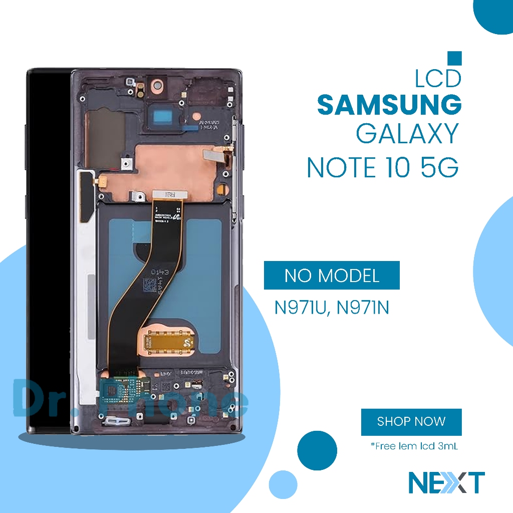 Jual LCD Samsung Note 10 5G / N971 - Include Frame Finger Print Fullset ...