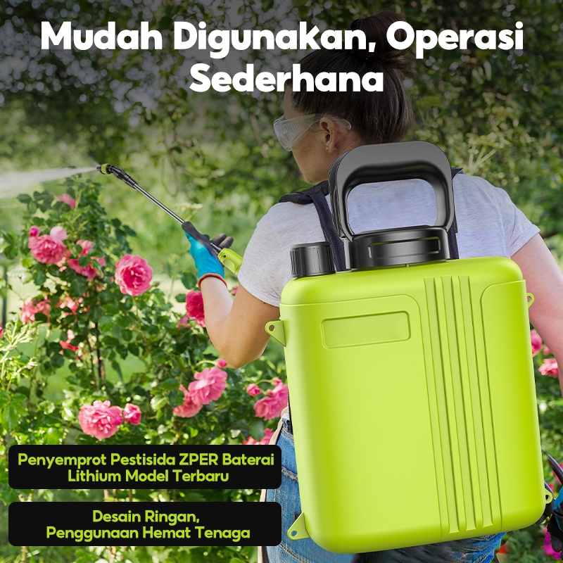 Jual 6 Liter Semprotan Tanaman Elektrik Tangki Semprot Pertanian Rumput ...