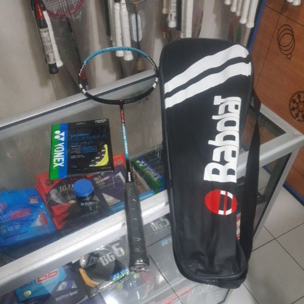 Jual RAKET BADMINTON BABOLAT ORIGINAL PURE DRIVE TEAM | Shopee Indonesia