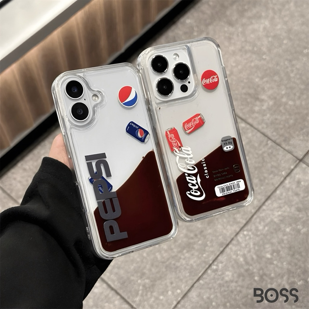 Jual Pepsi CocaCola Water Case Ready X XS XR XSMAX 11 12 13 14 15 16 ...