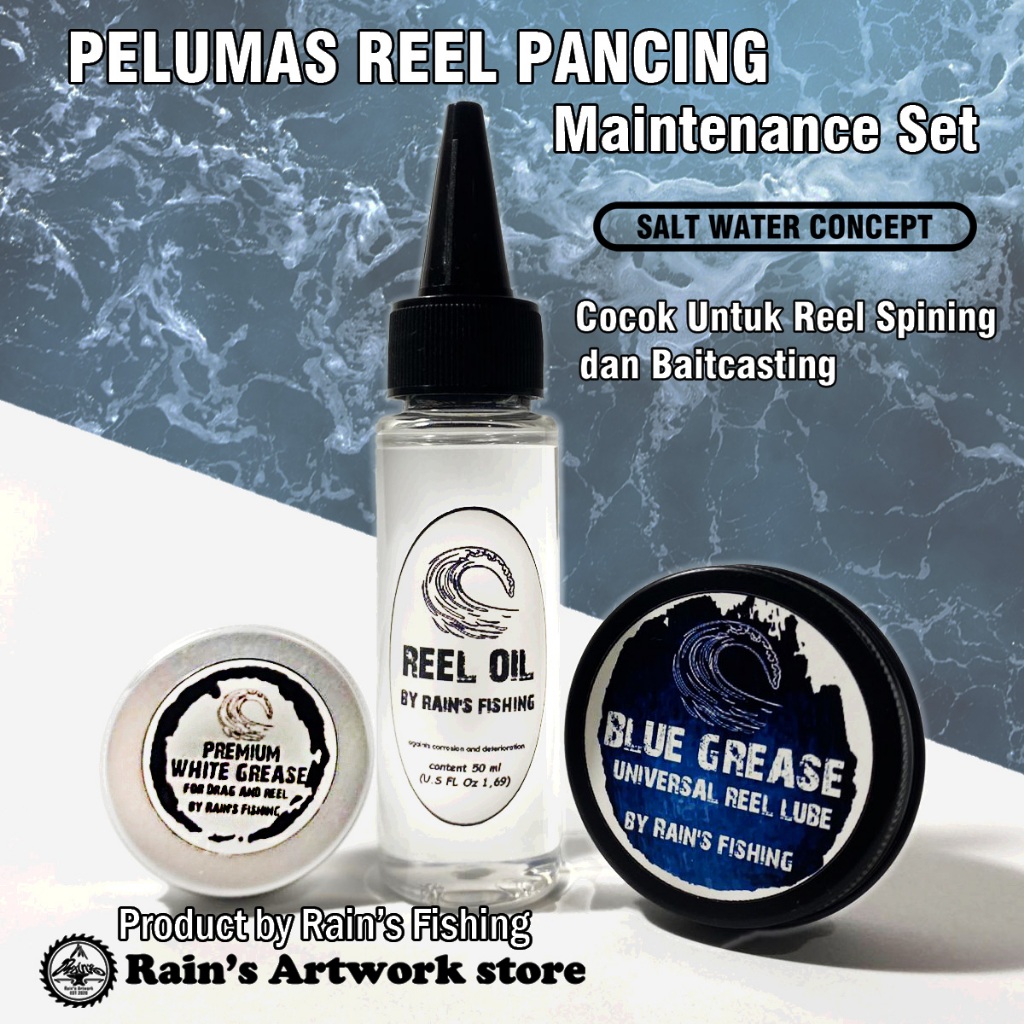 Jual Reel Grease dan Oil untuk maintenance Reel Pancing | Shopee Indonesia