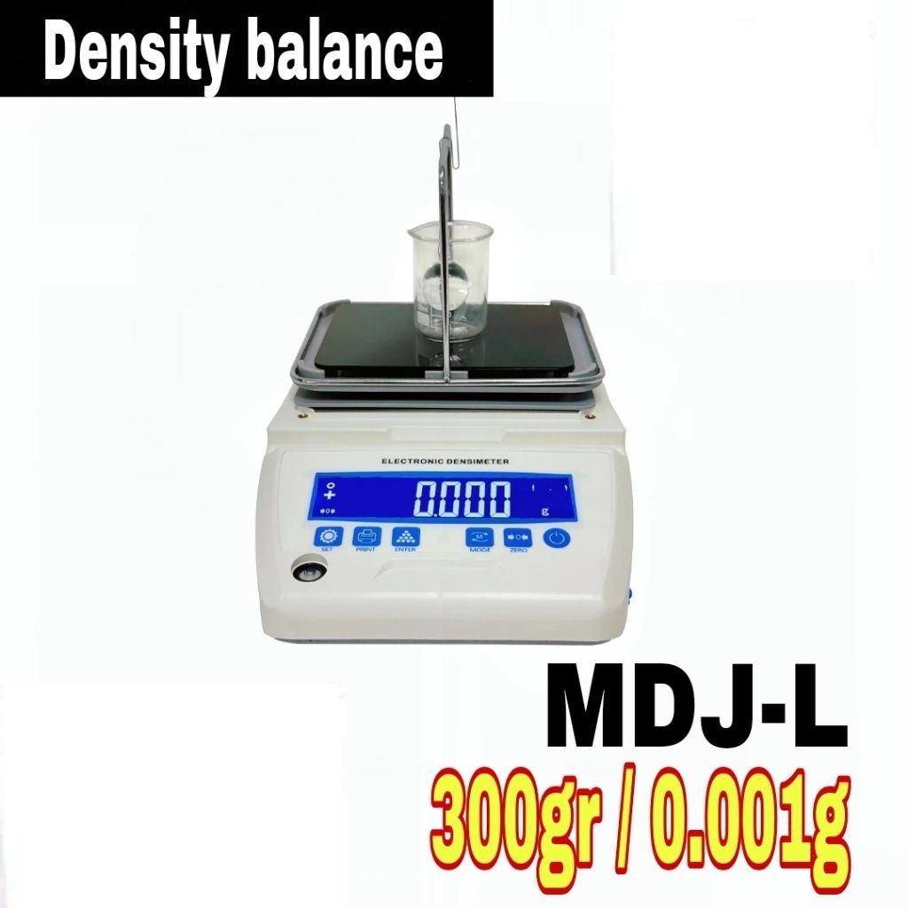 Jual (HT) density balance liquid densitometer MDJ-L 300gr 0.001gr ...