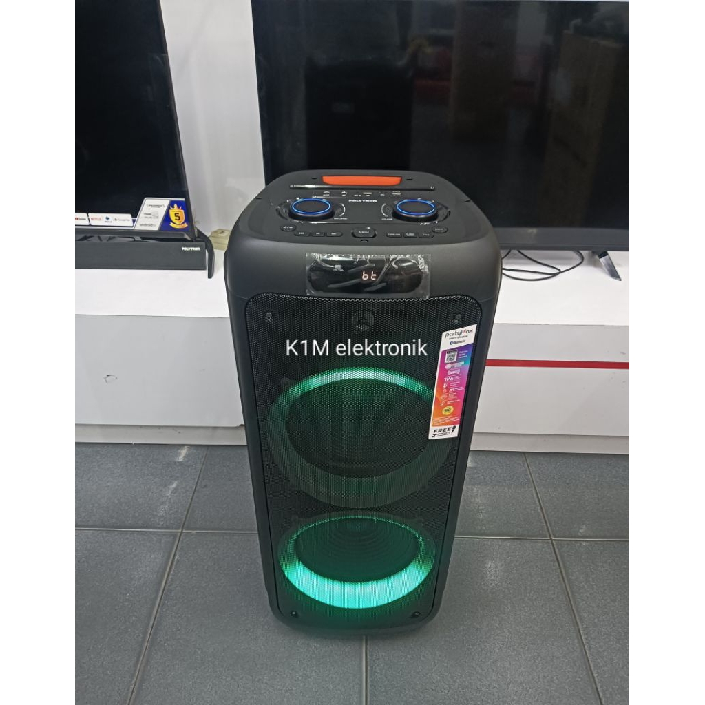 Jual Speaker Polytron Partymax 10inch Bluetooth Karaoke PPS-10L22 (free ...