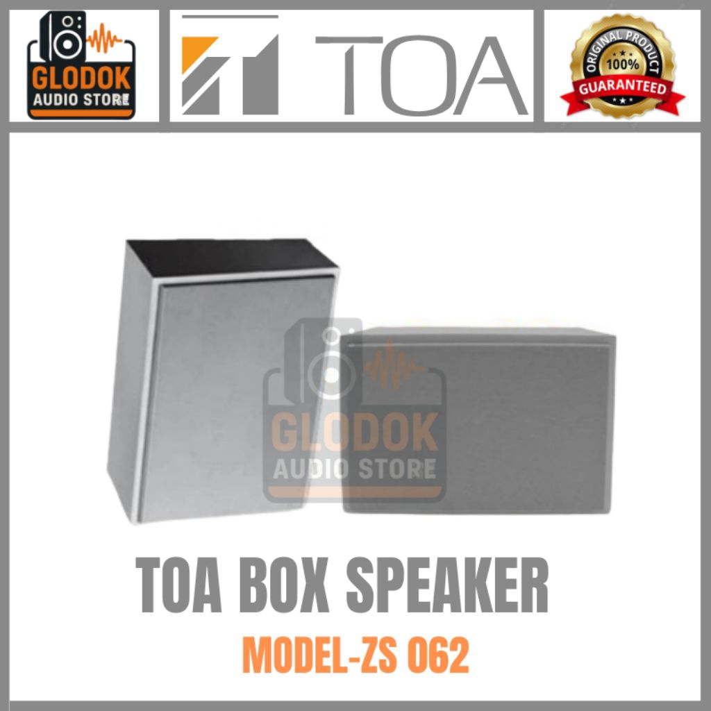 Jual BOX SPEAKER DINDING TOA ZS-062 ZS 062 6 WATT ORIGINAL WALL SPEAKER ...