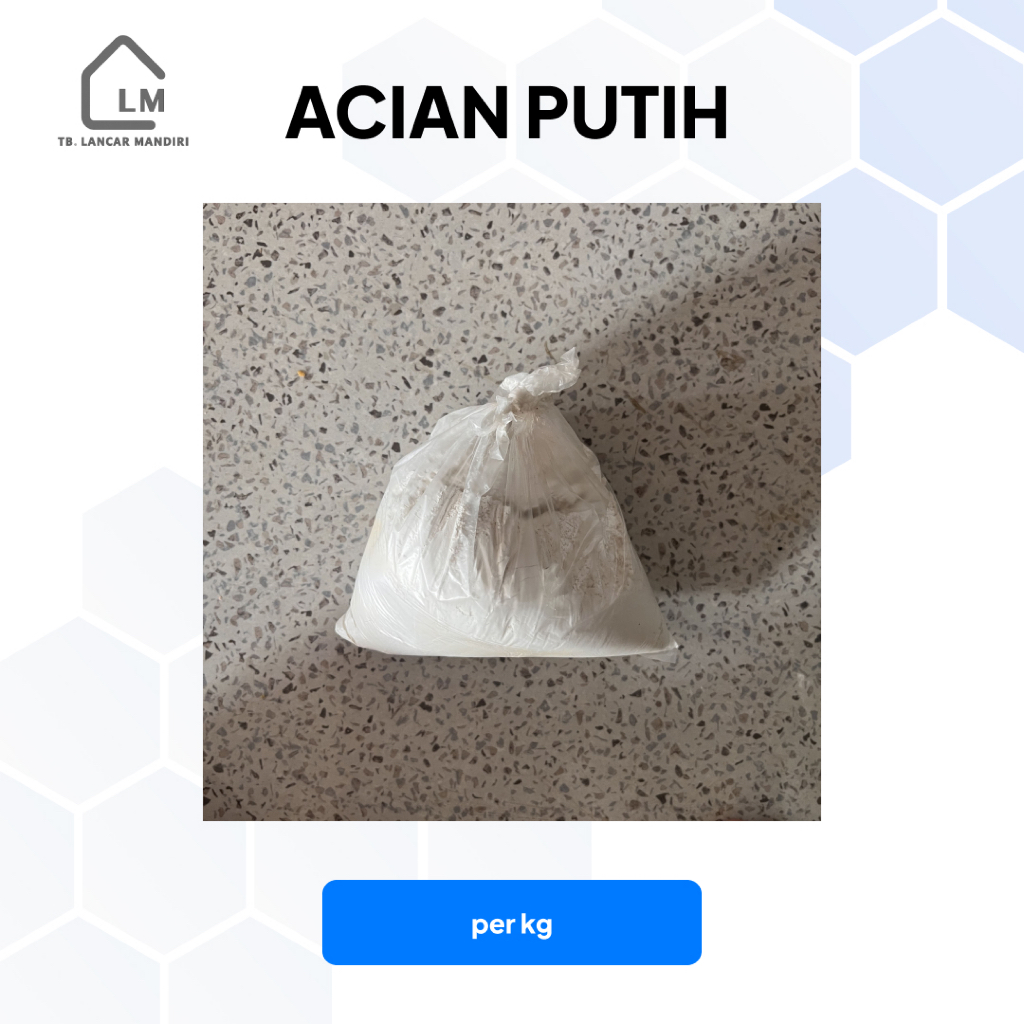 Jual Acian Putih 1000 gr / 1 kg | Shopee Indonesia