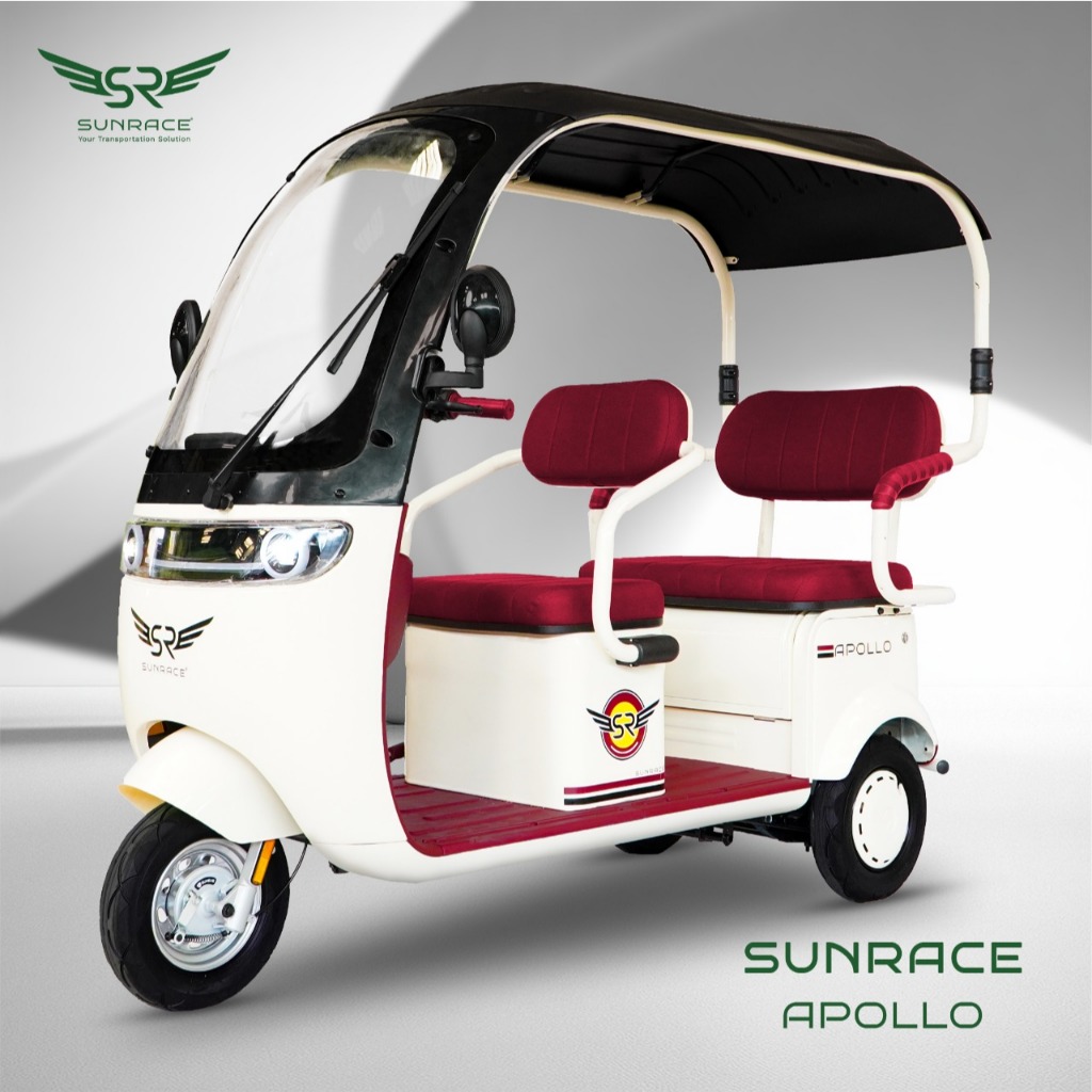 Jual Sepeda Listrik Roda 3 Bajaj Listrik SunRace Apollo Premium ...