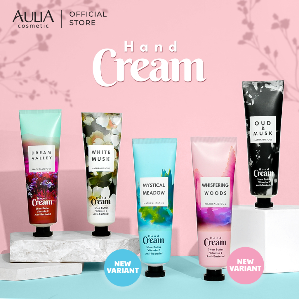 Jual AULIA Naturalicious Hand Cream ( With Shea Butter and Vitamin E ...