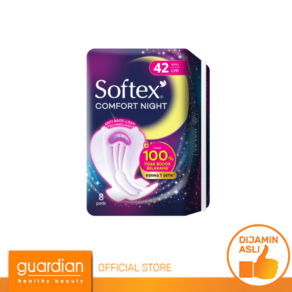 Jual Softex Comfort Night 42cm 8 pads - Pembalut Malam - Spesial Bulan ...