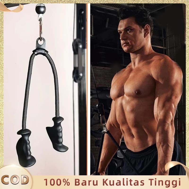 Jual Tali Trisep Gym Triceps Rope Tali Rope Gym Tali Triceps Pull Down ...