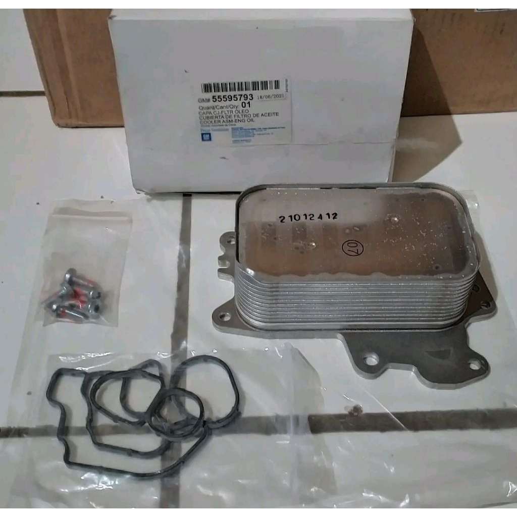 Jual Oil Oli Cooler Chevrolet Colorado Trailblazer Ori GM | Shopee ...