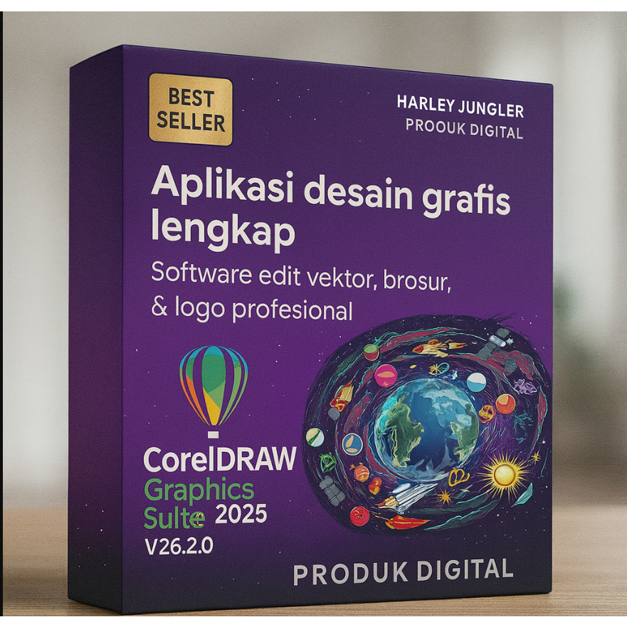 Jual CorelDRAW Graphics Suite 2025 v26.2.0 Full Version-Aplikasi desain grafis lengkap | Shopee ...