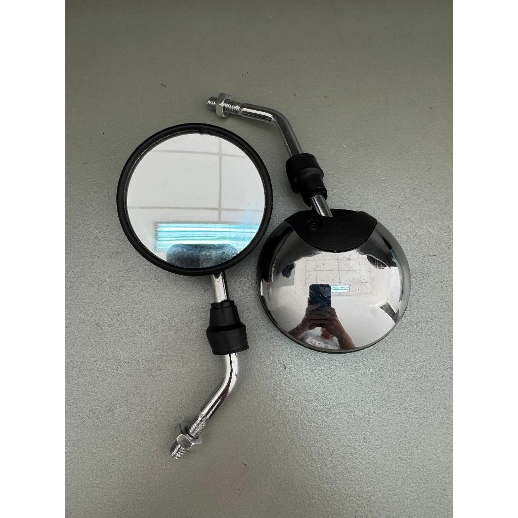 Jual Spion Motor Universal Bulat Chrome Terbaik dan Tahan Lama | Shopee ...