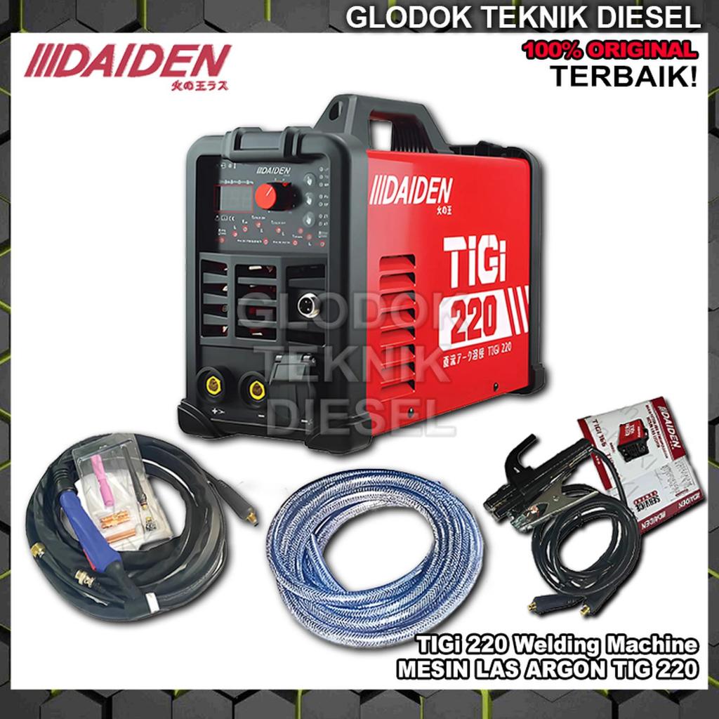 Jual Daiden Mesin Las Inverter Aluminium TIGi 220 DC Arc 3 Mode Welding ...