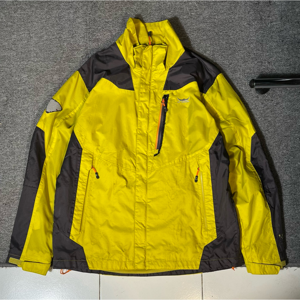 Jual Jaket Gunung BFL Outdoor Kuning Stabilo | Shopee Indonesia
