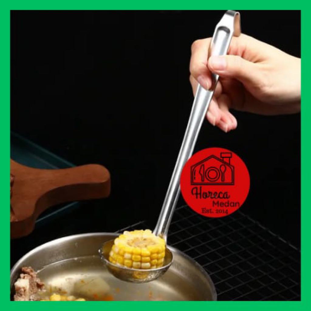 Jual SENDOK SOP IRUS STAINLESS STEEL GAGANG GANTUNG PANJANG / SOUP ...